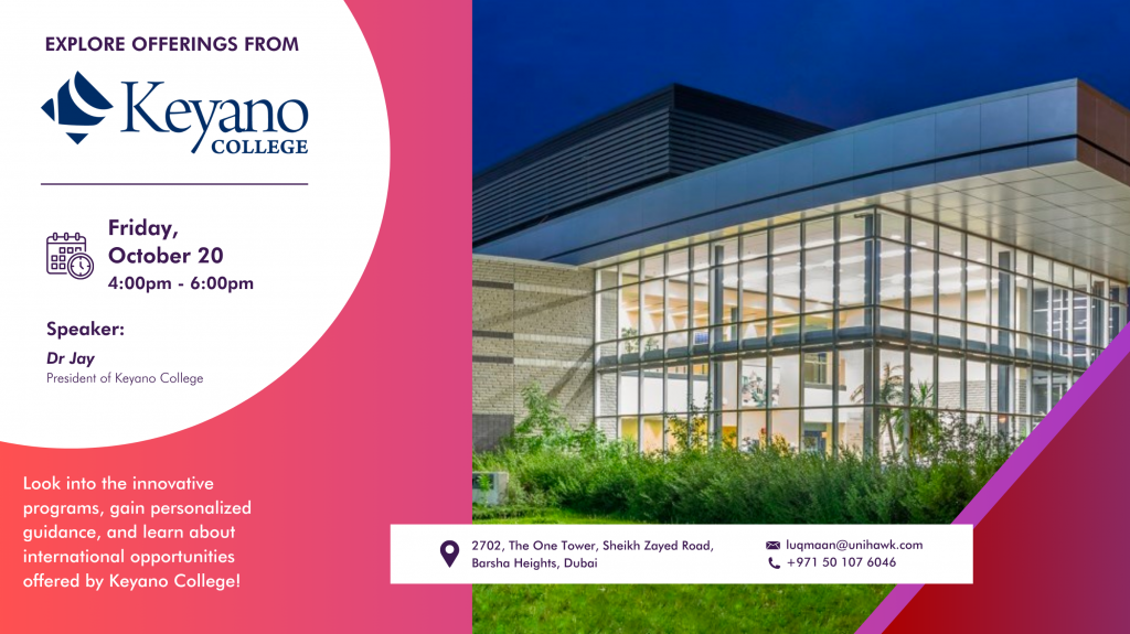 Explore Offerings From Keyano College - UniHawk – Global Education ...